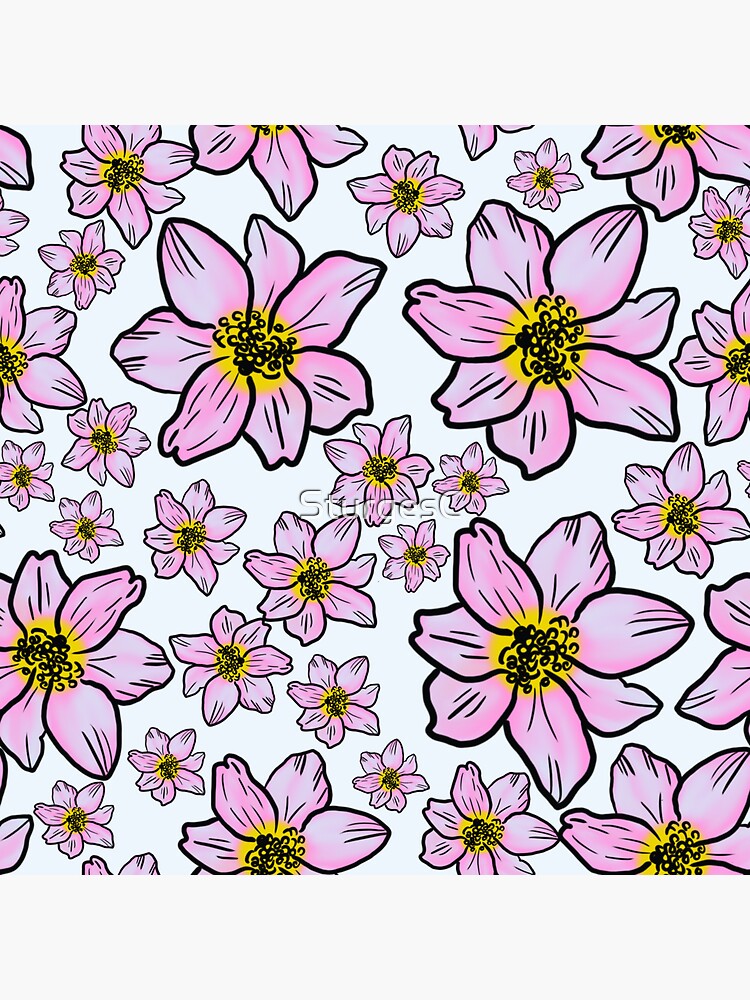 "Boom boom de bloom " Sticker by SturgesC | Redbubble