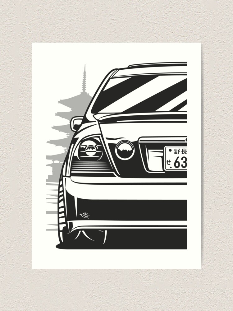 "IS300 / Altezza" Art Print for Sale by OlegMarkaryan | Redbubble