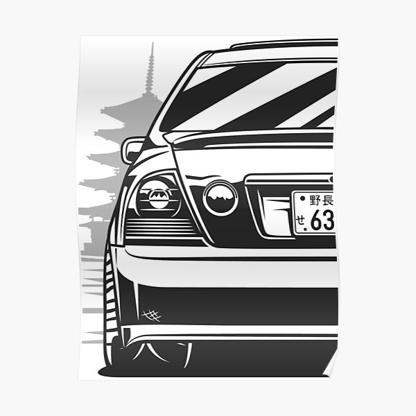 "IS300 / Altezza" Poster for Sale by OlegMarkaryan | Redbubble