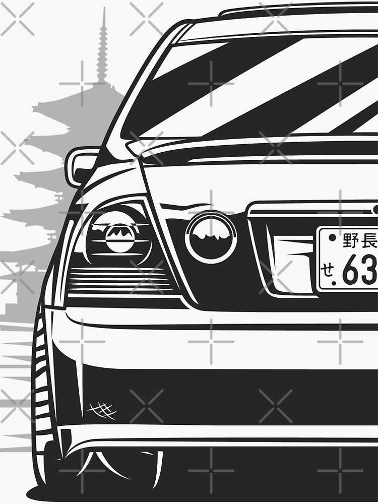 "IS300 / Altezza" Sticker for Sale by OlegMarkaryan | Redbubble
