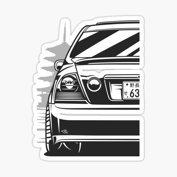 "IS300 / Altezza" Sticker for Sale by OlegMarkaryan | Redbubble