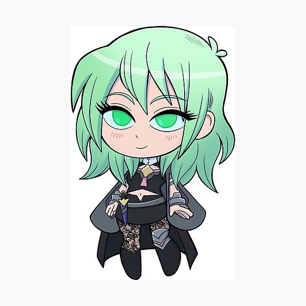Lámina fotográfica «Byleth (F! Byleth / Green Hair) - Fire Emblem Three ...