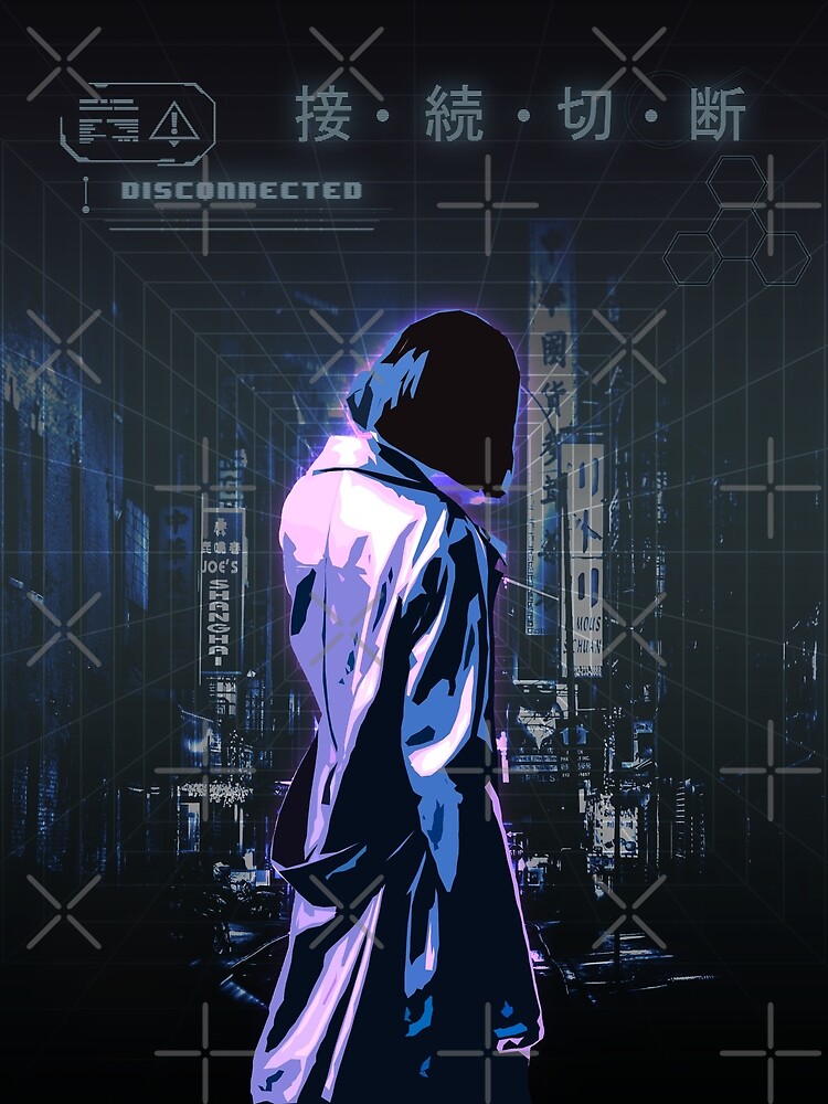 "Disconnected, Connection Lost - Cyberpunk Woman Purple Aesthetics ...