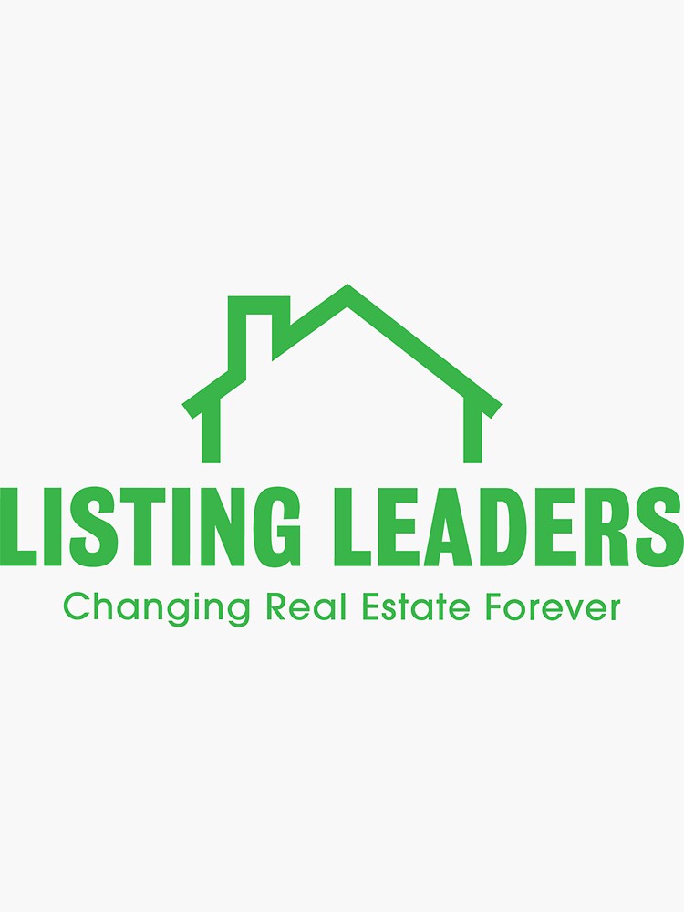 "Listing Leaders Logo" Sticker for Sale by ListingLeaders | Redbubble