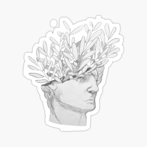 "david" Sticker by aartvarks | Redbubble