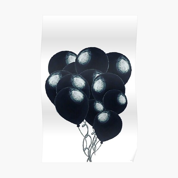 "NF- Balloons" Poster by Roomock | Redbubble