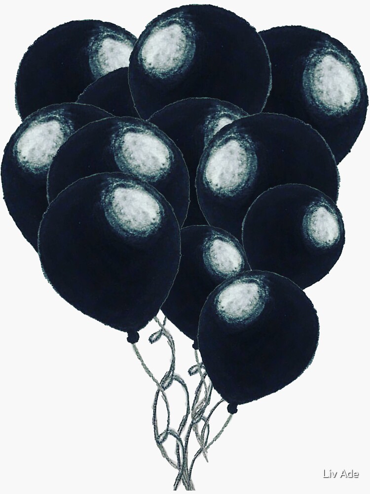 "NF- Balloons" Sticker for Sale by Roomock | Redbubble