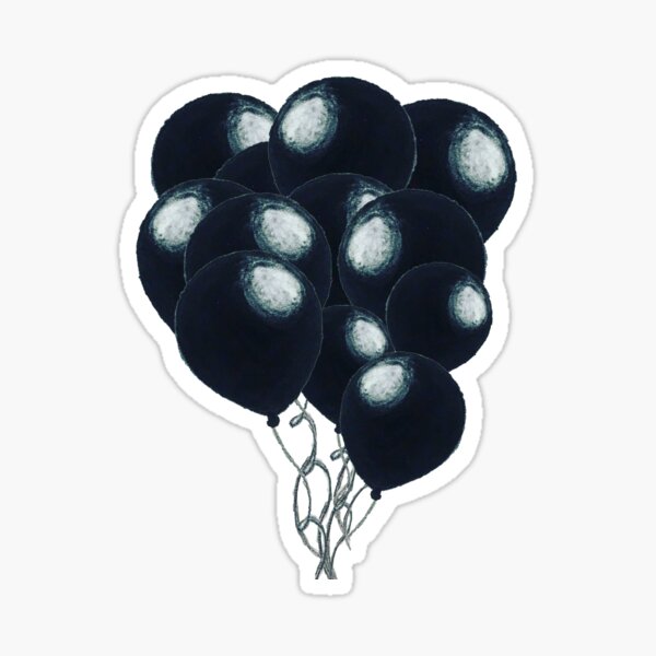 "NF- Balloons" Sticker for Sale by Roomock | Redbubble