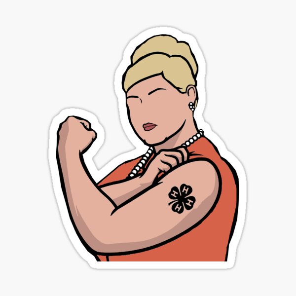 Pam Poovey Stickers | Redbubble