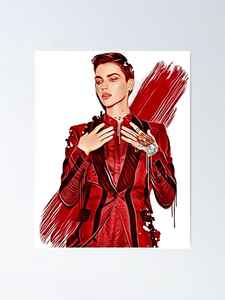 "Ruby Rose" Poster by littlecabbages | Redbubble