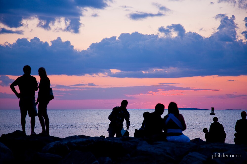 "Menemsha Sunset" by phil decocco | Redbubble