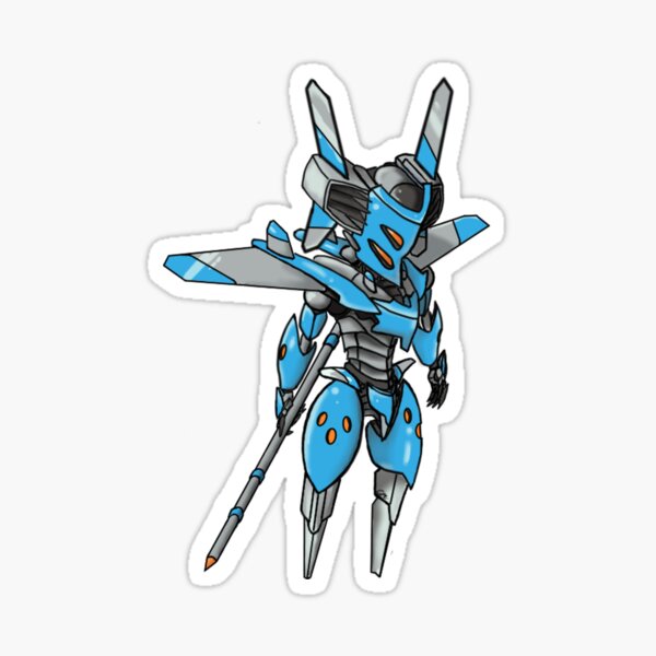 "Dragoon Mecha " Sticker by Cm4-Studios | Redbubble