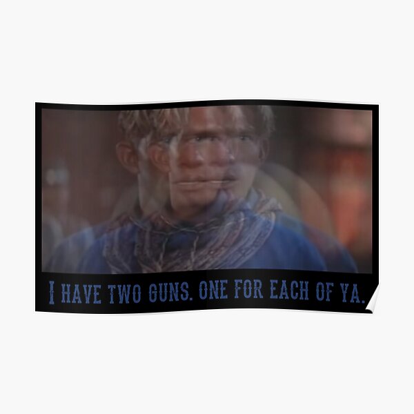 "One for Each of Ya" Poster by muskitt | Redbubble