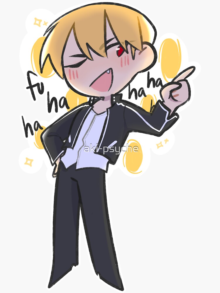 "Gilgamesh chibi" Sticker for Sale by aki-psyche | Redbubble