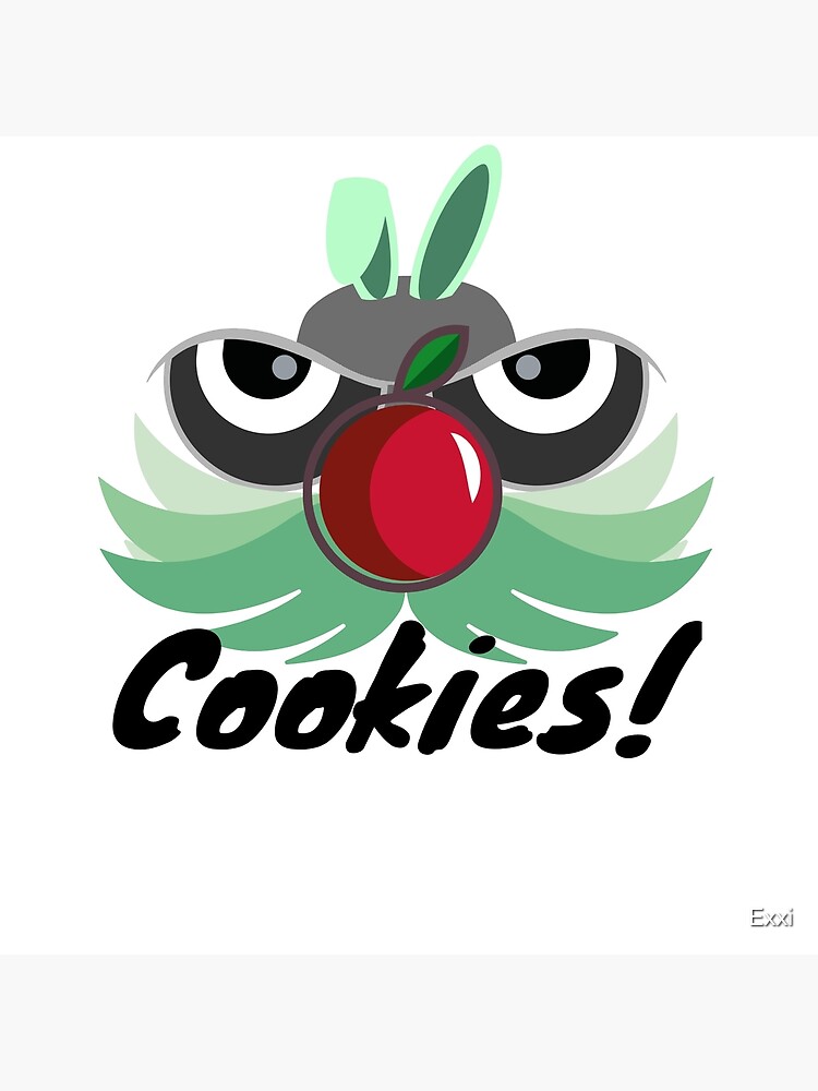 "Angry Cookies Face" Poster for Sale by Exxi | Redbubble