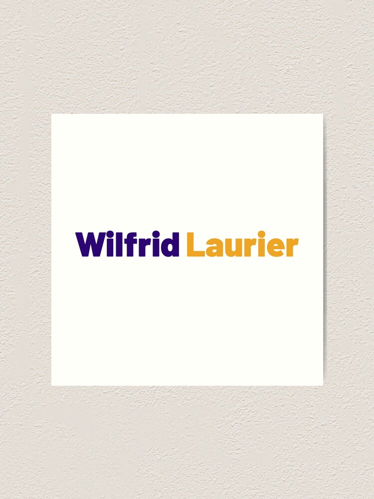 "Wilfrid Laurier University Bold Logo" Art Print for Sale by stickel ...