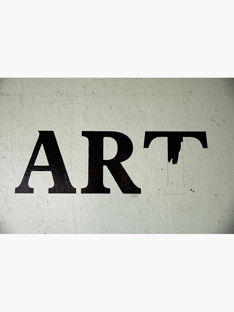 "Incomplete art is art" Poster for Sale by Baynik | Redbubble
