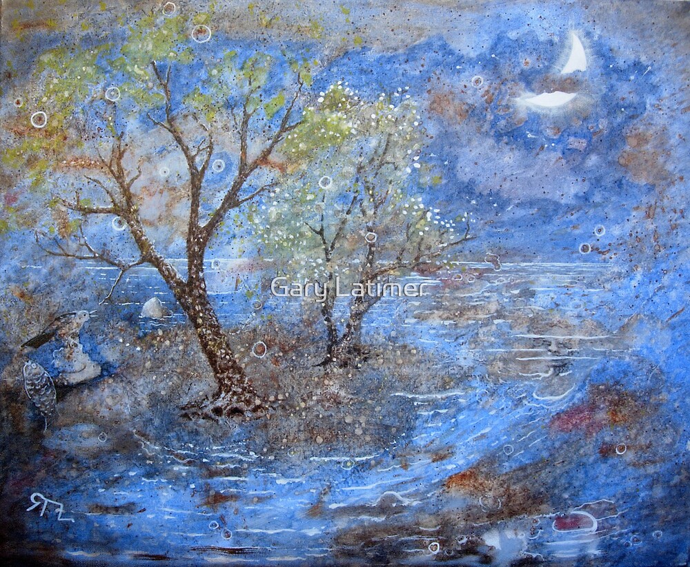 "'I Dreamed of a Crocodile' - Fantasy Dream-Scape" by Gary Latimer ...