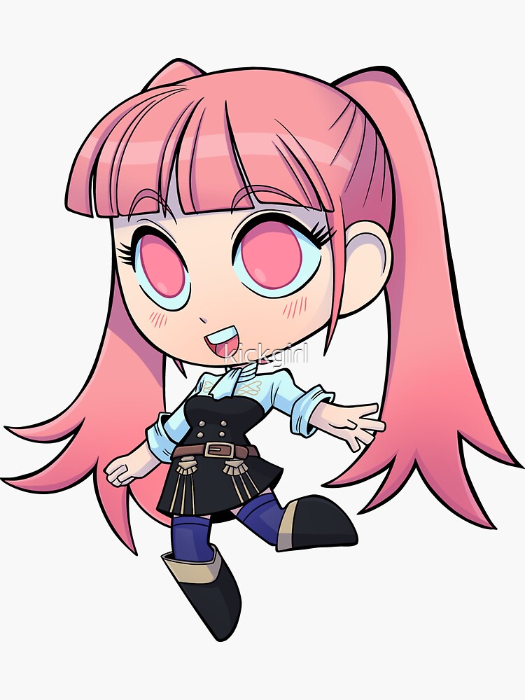 "Hilda - Fire Emblem Three Houses - Chibi Cutie" Sticker for Sale by ...