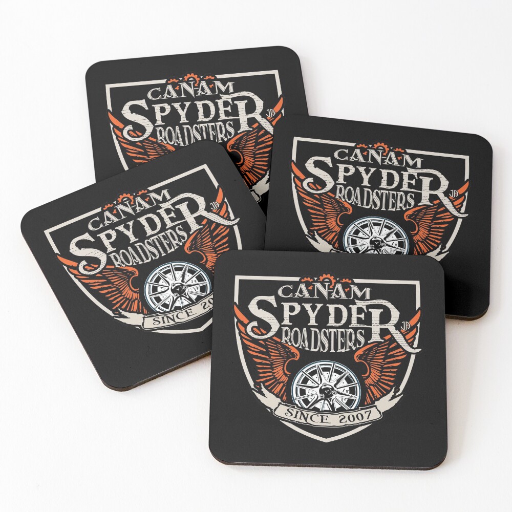 "Can-Am Spyder Roadsters Biker Patch" Untersetzer (4er Set) von ...