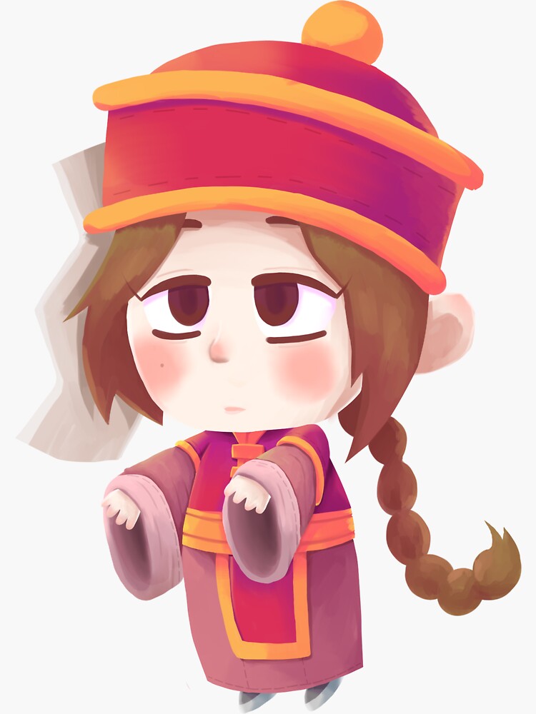 "Chinese Zombie" Sticker by Buguwa | Redbubble