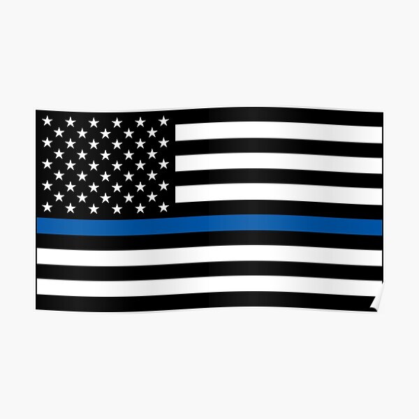 "Thin Blue Line" Poster for Sale by Andrewdotcom | Redbubble