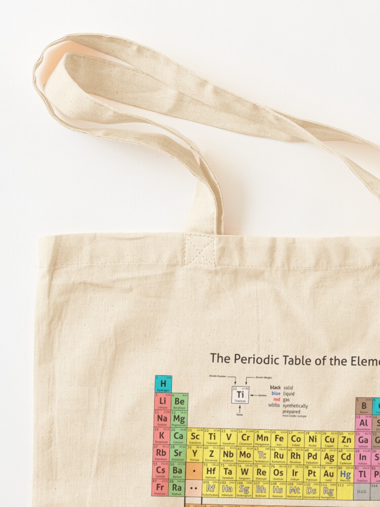 "Periodic Table of the Elements " Tote Bag by destinysagent | Redbubble