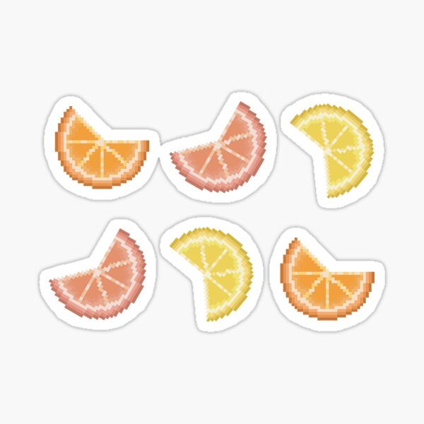 "Zesty!" Sticker by PixelEverything | Redbubble