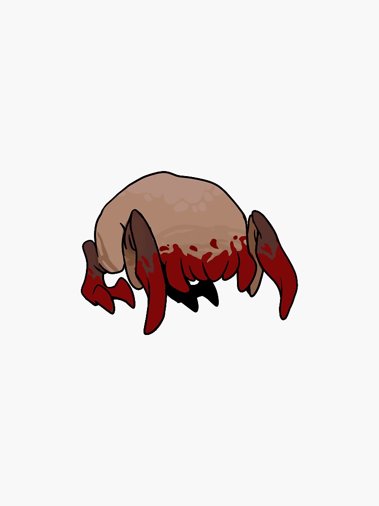 "Headcrab left" Sticker by Wolf-Lisa | Redbubble