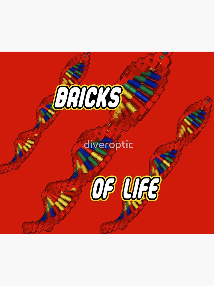 "Bricks of Life" Poster by diveroptic | Redbubble