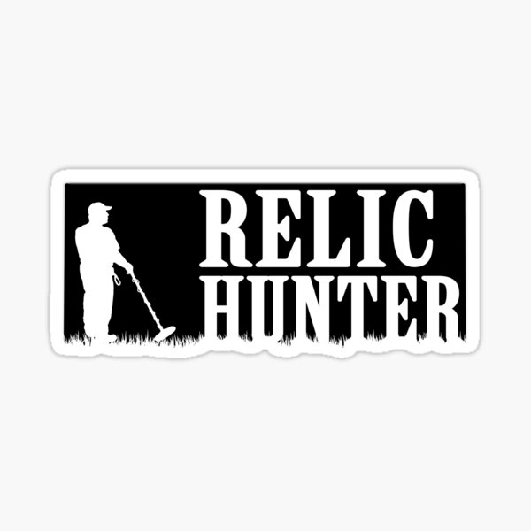 "Metal Detectorists Relic Hunter Treasure Hunting Gift" Sticker by ...