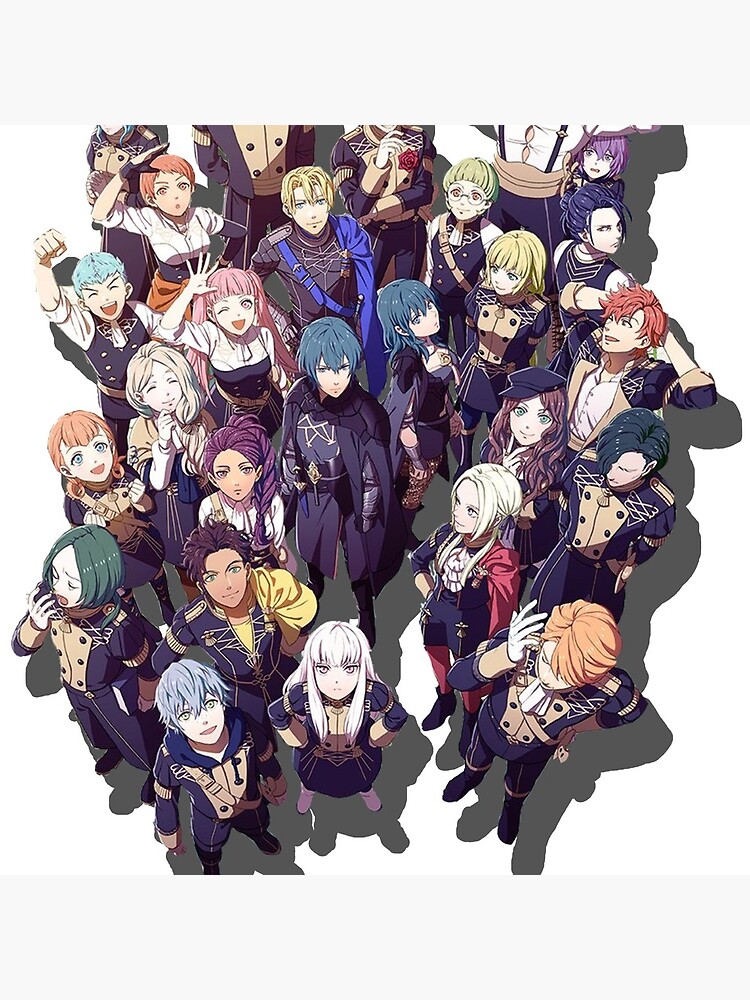 "Fire Emblem: Three Houses all students design" Acrylic Block for Sale ...