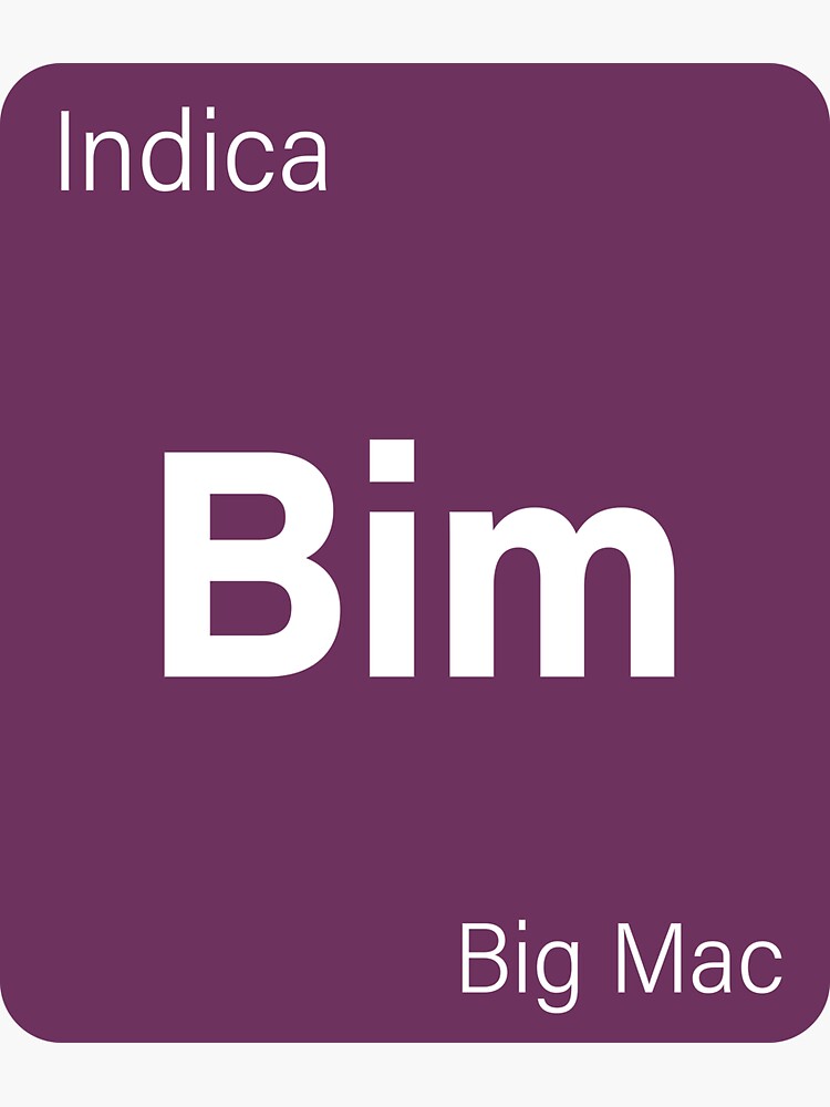 "Big Mac Strain Tag - Favorite Strain" Sticker for Sale by Shirt-Guide ...