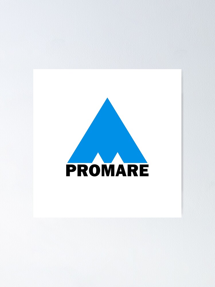 "PROMARE LOGO ~ BLUE" Poster for Sale by rainforests | Redbubble