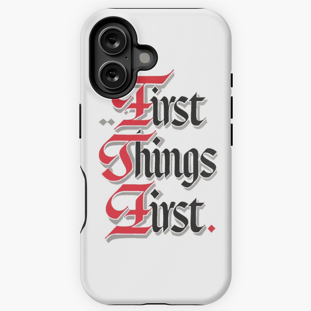 "First Things First - AA Slogan" Art Print for Sale by SoberTeeCo ...