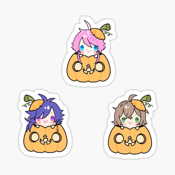 "Pumpkin Posse" Sticker by lowkeygeeky | Redbubble