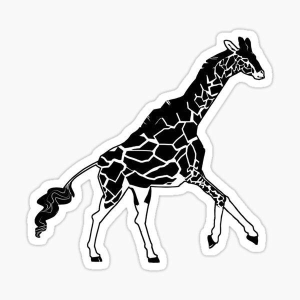 "Giraffe" Sticker for Sale by ruohonens | Redbubble