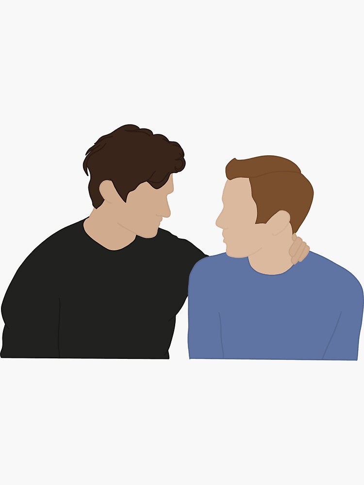 "Payton and River " Sticker for Sale by theatreletters | Redbubble