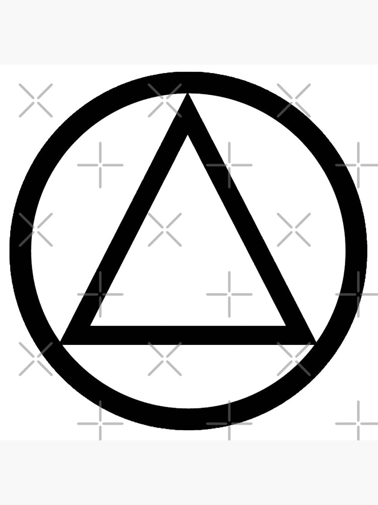 "Recovery Symbol - AA, NA, CA, CMA" Photographic Print for Sale by ...