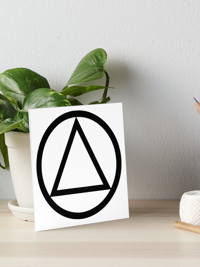 "Recovery Symbol - AA, NA, CA, CMA" Art Board Print for Sale by ...