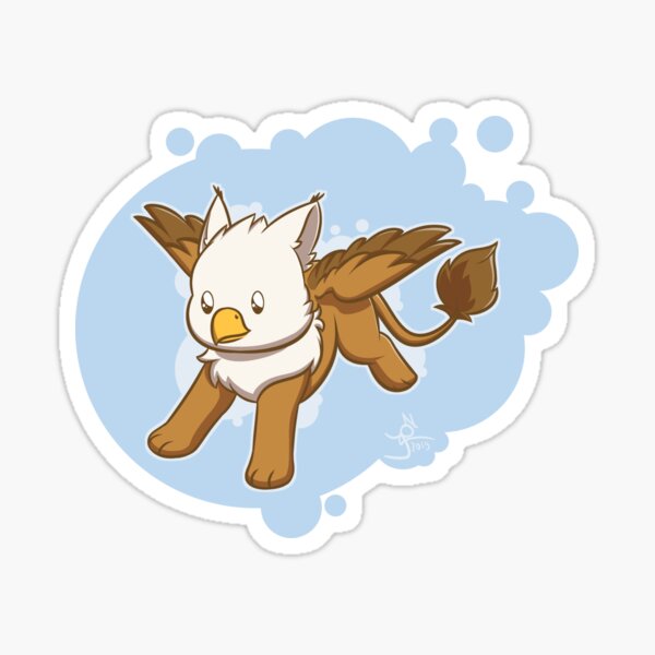 "Small Gryphon" Sticker for Sale by dragongpp | Redbubble