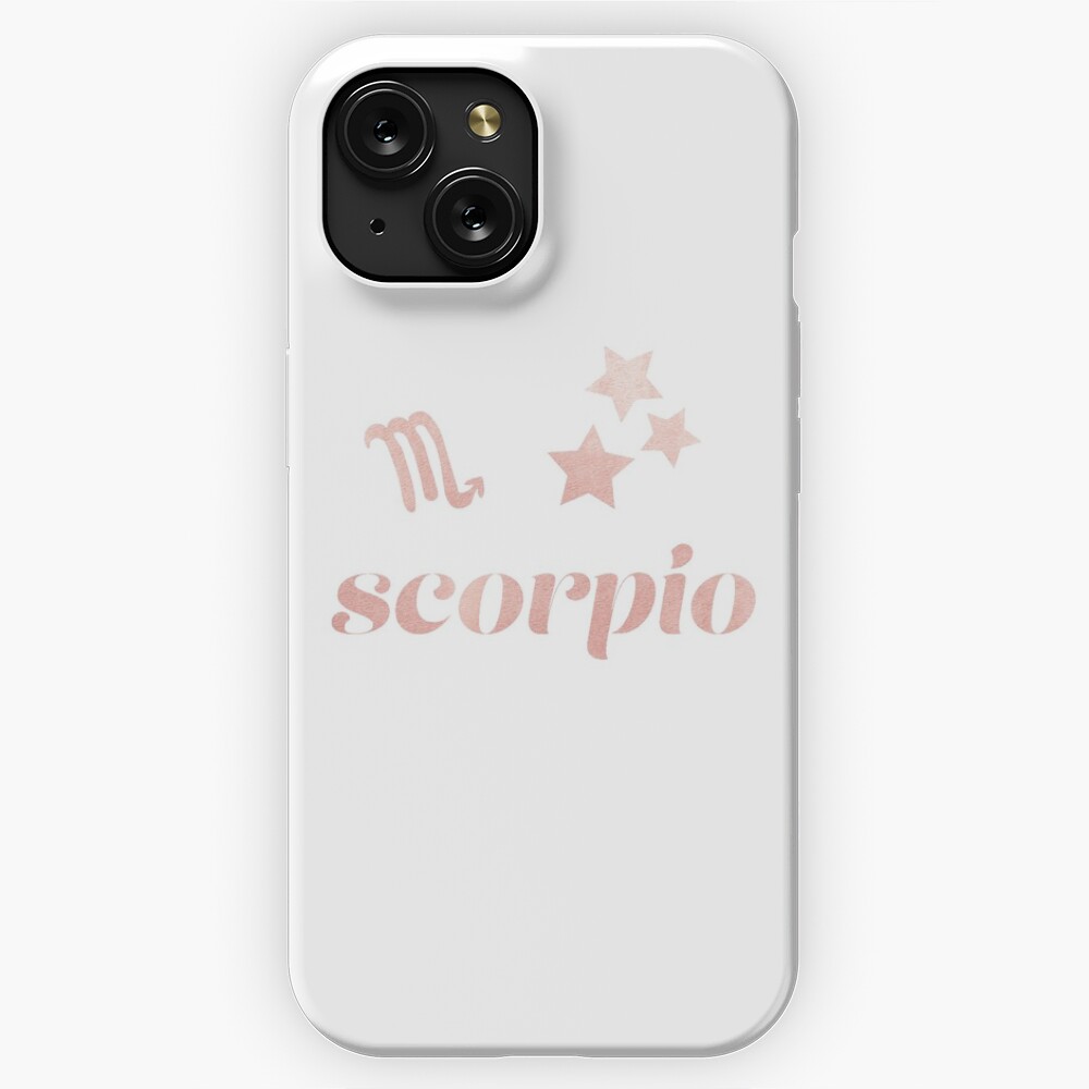 "Scorpio Rose Gold" Sticker for Sale by AstroCreative | Redbubble