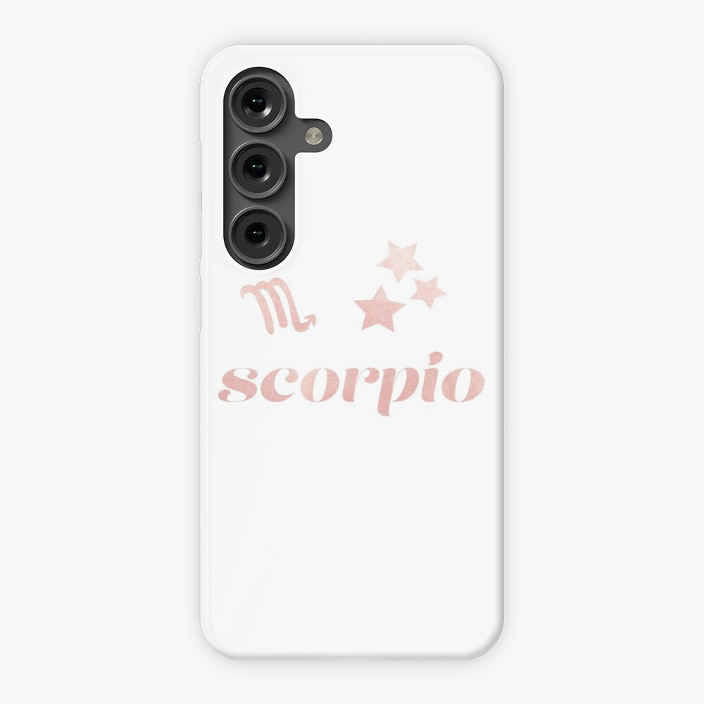 "Scorpio Rose Gold" Sticker for Sale by AstroCreative | Redbubble