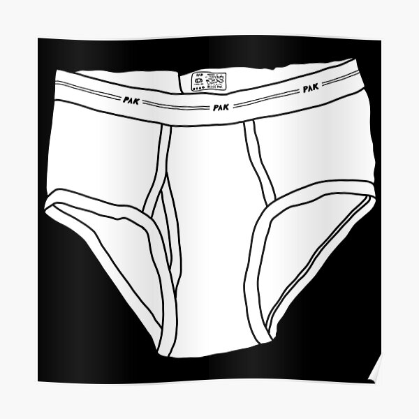 "Tightie Whities" Poster by brucepak | Redbubble
