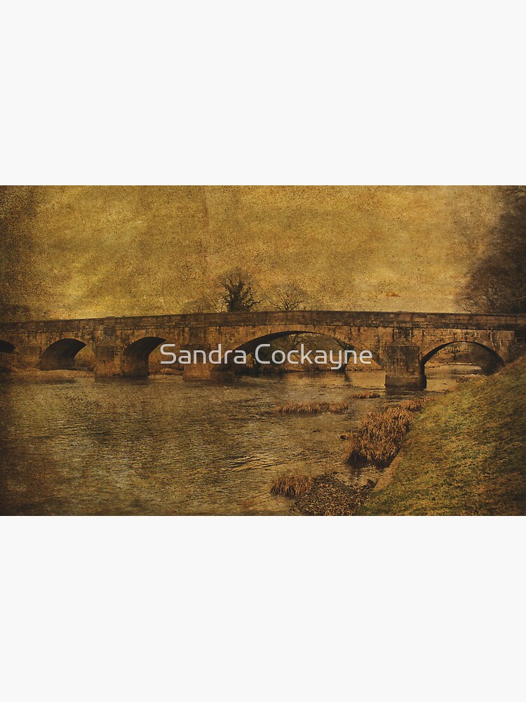 "Vintage Edisford Bridge, Clitheroe, Lancs, UK." Postcard for Sale by ...