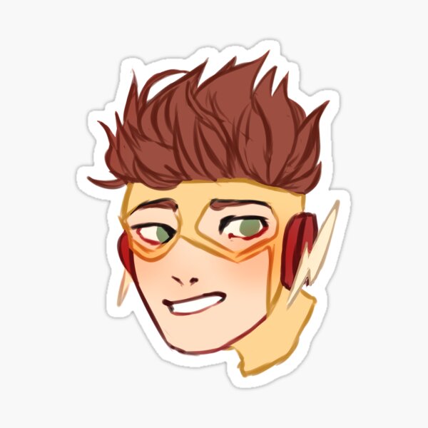 Kid Flash Stickers | Redbubble
