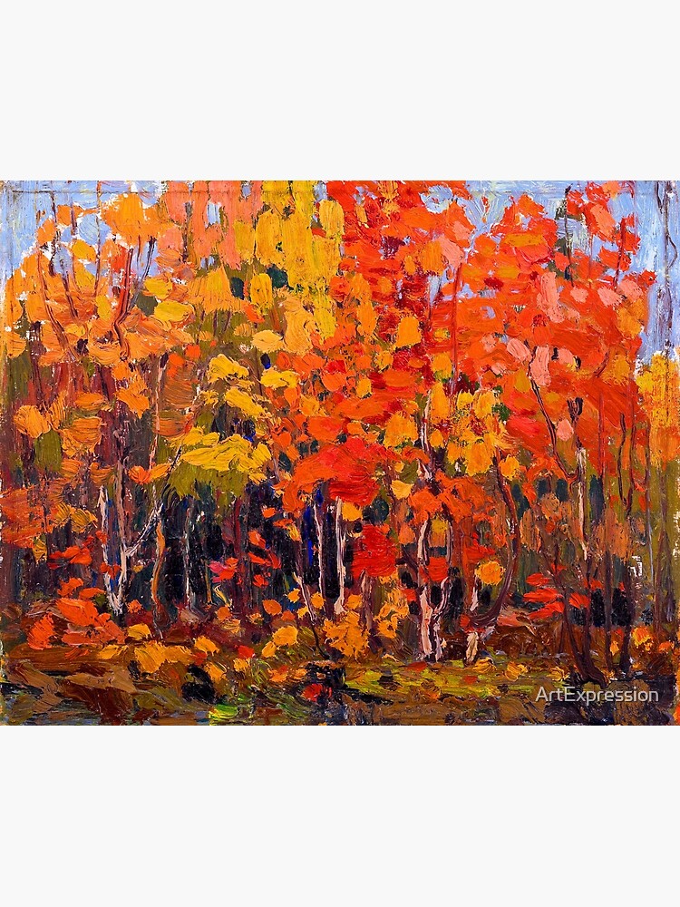 "Tom Thomson - Autumn Wood" Photographic Print by ArtExpression | Redbubble