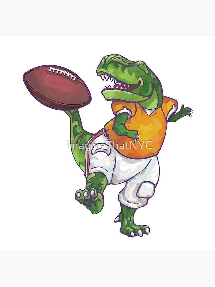 "Wild Animal League Dino Football Star" Poster for Sale by ...
