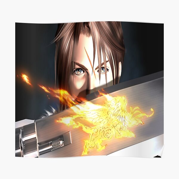 "Final Fantasy VIII" Poster by SmolYoonbum | Redbubble