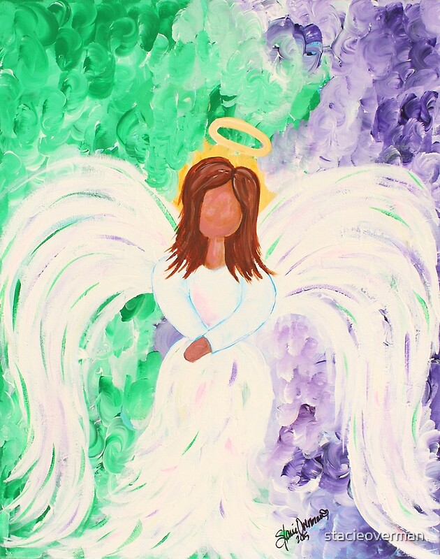 "Motherly Angel" by stacieoverman | Redbubble